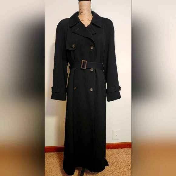 Utex | Jackets & Coats | Utex Design S Full Length Trench Coat Shoulder ...